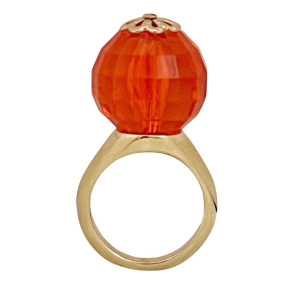 kate spade | Jewelry | Kate Spade 209 Holiday Collection Citrine Orange ...
